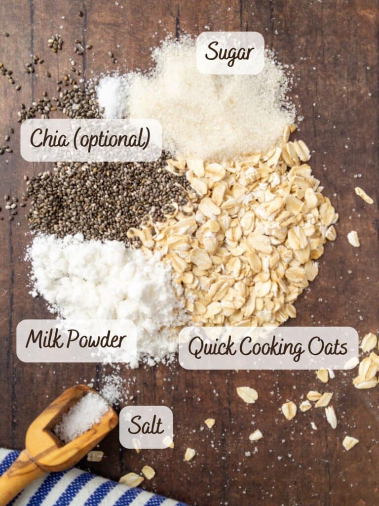 Instant Oats (Oatmeal or Overnight Oats) - Just Add Water! - Peel with Zeal