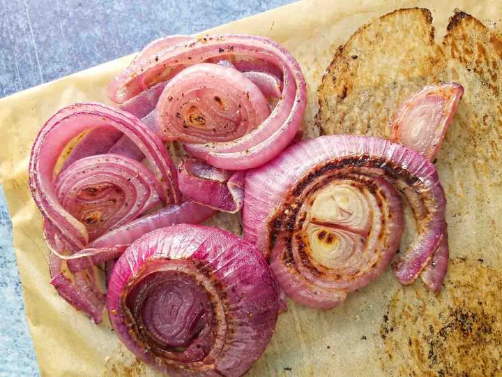 Quick and Easy Roasted Red Onions - Peel with Zeal