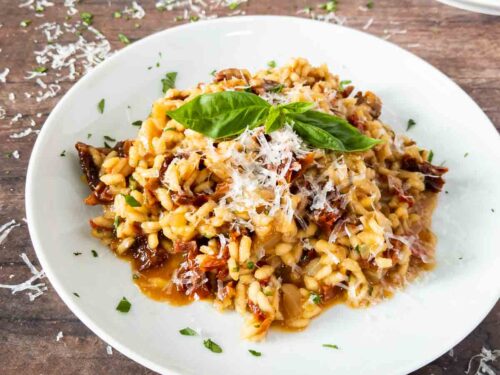 Quick and Easy Sun-Dried Tomato Risotto - Peel with Zeal