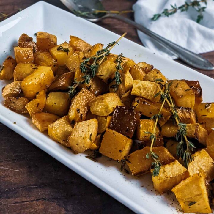 Honey Roasted Rutabaga - Peel with Zeal