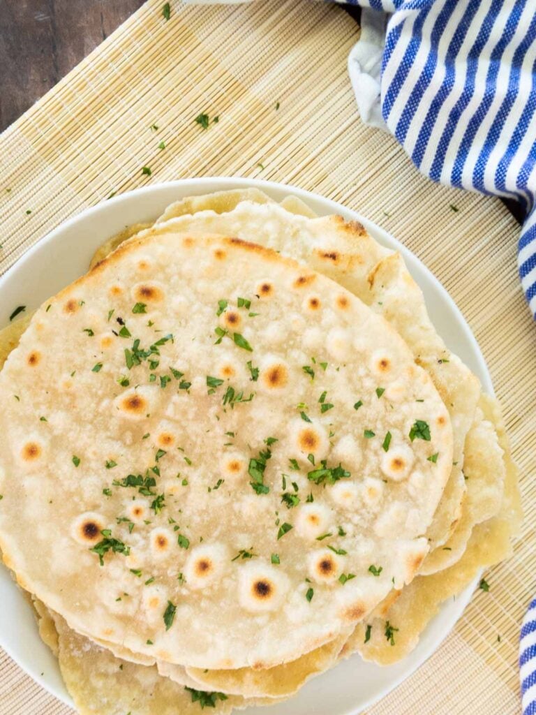 Unleavened Turkish Flatbreads (Gluten Free) - Peel with Zeal