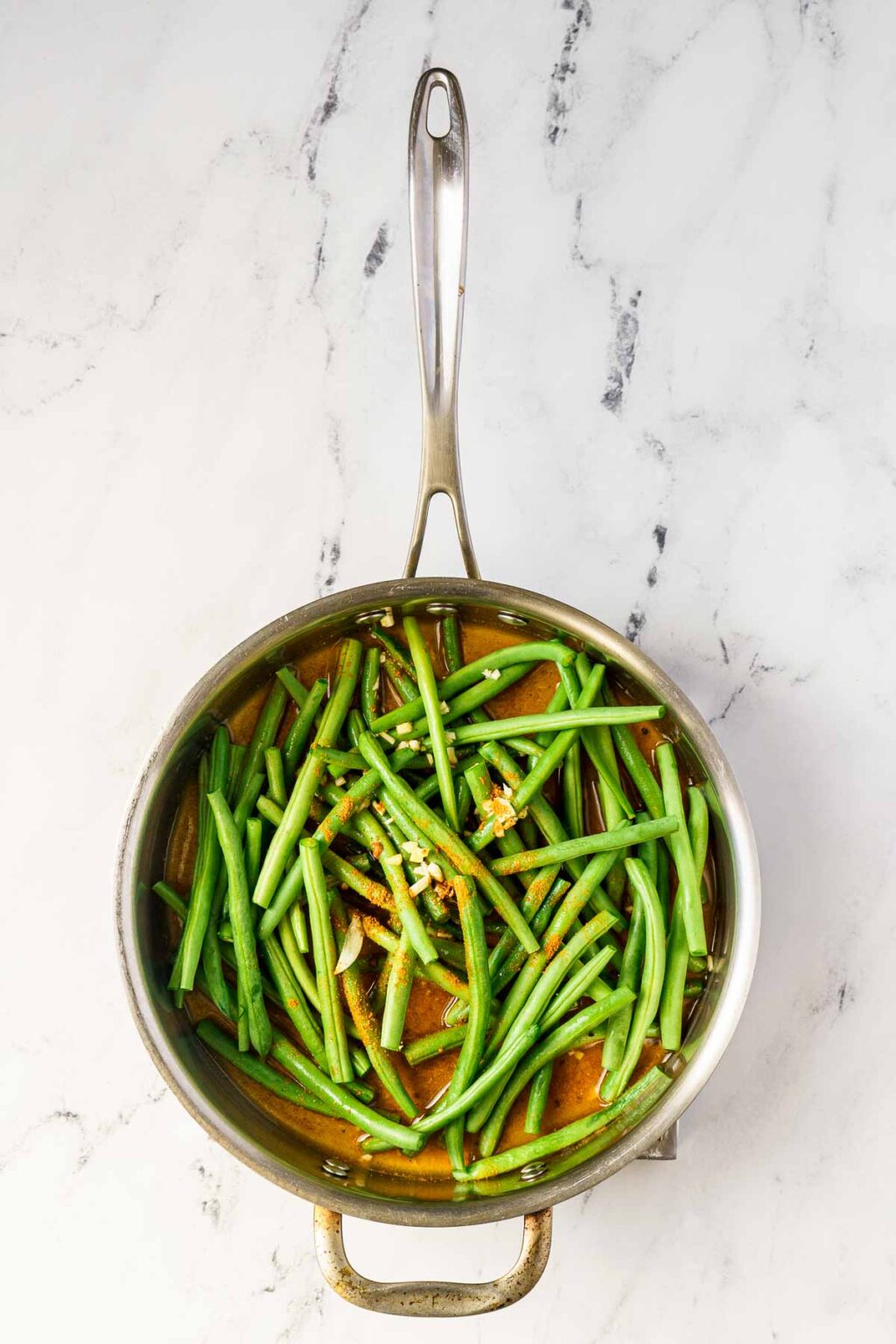 Curried Green Beans - Peel with Zeal