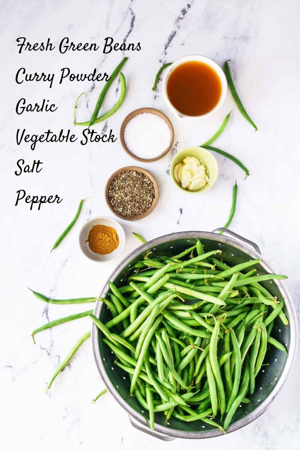 Curried Green Beans - Peel with Zeal