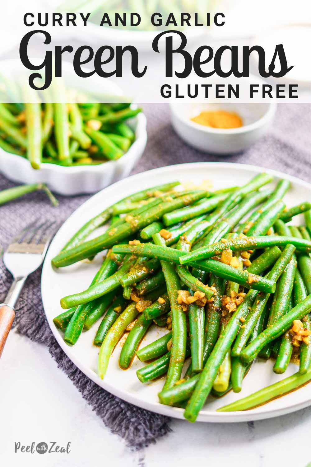 Curried Green Beans - Peel with Zeal