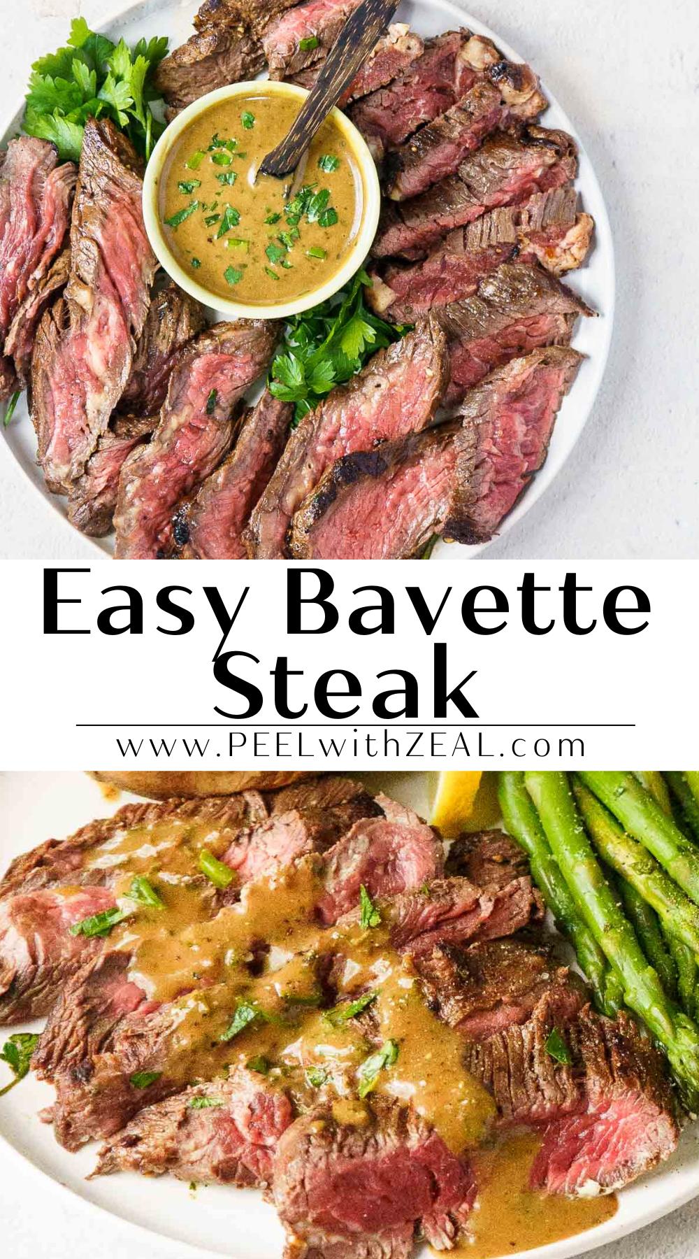 Bavette Steak with Balsamic (Easy Recipe) - Peel with Zeal