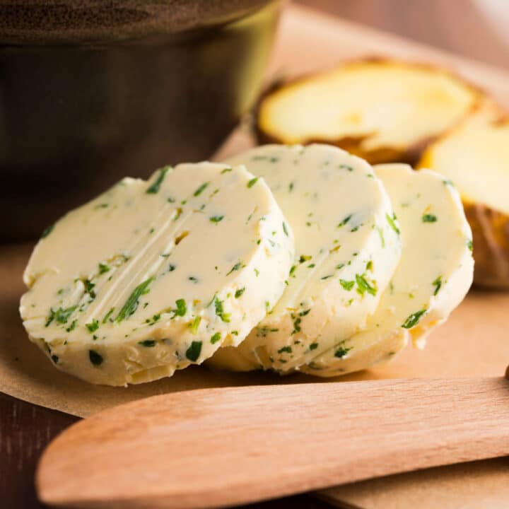 Herb and Garlic Compound Butter - Peel with Zeal