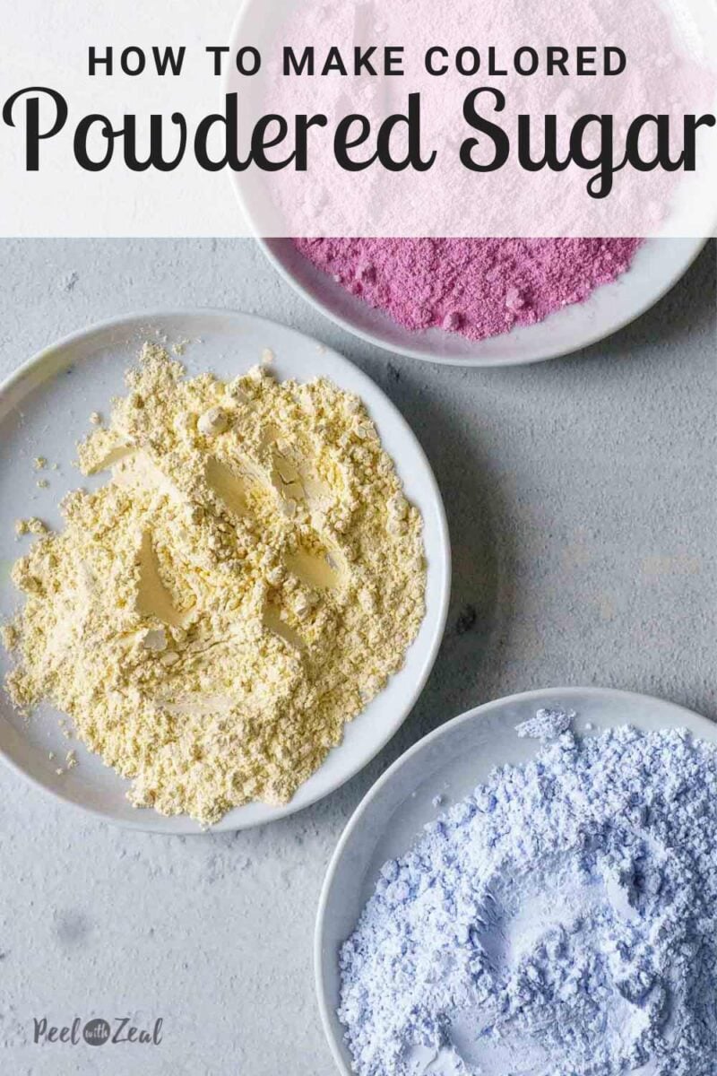 How to Color Powdered Sugar- Liquid, Gel, or Powdered Color