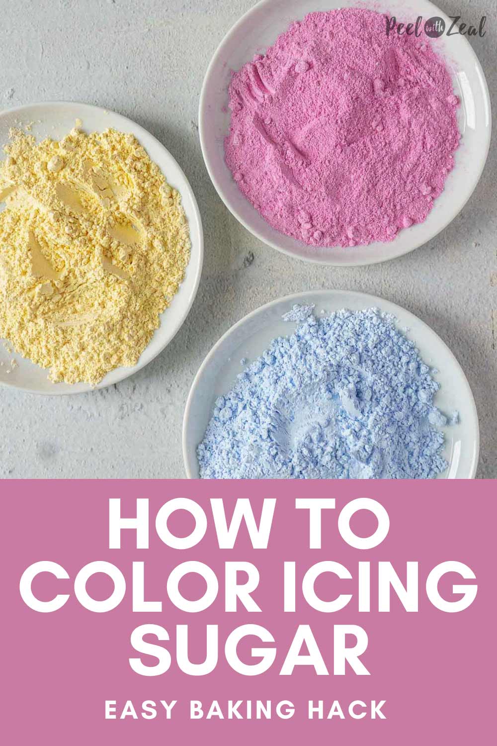 How to Color Powdered Sugar- Liquid, Gel, or Powdered Color