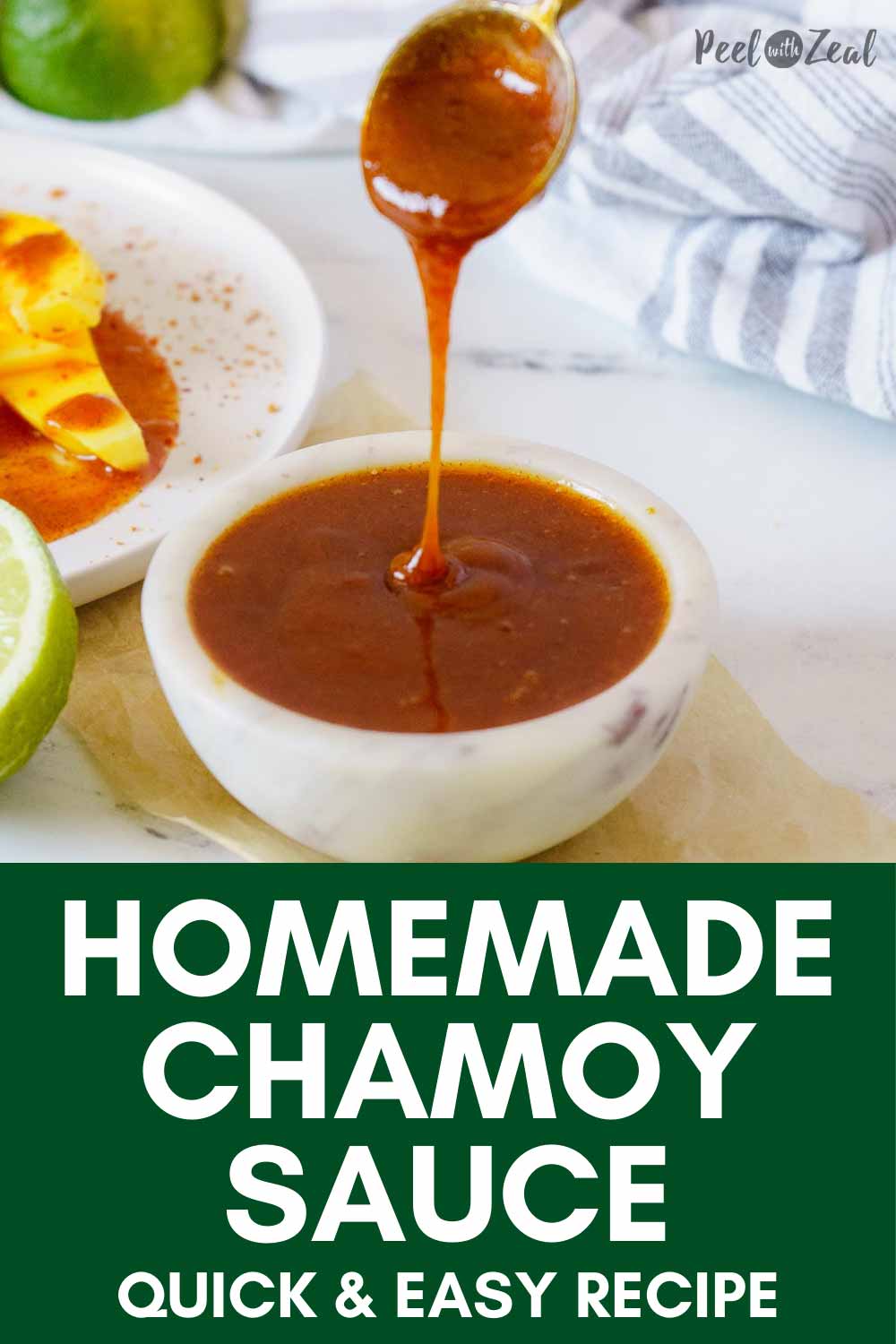 Easy 5 Minute Chamoy Sauce Recipe (Substitute) - Peel with Zeal