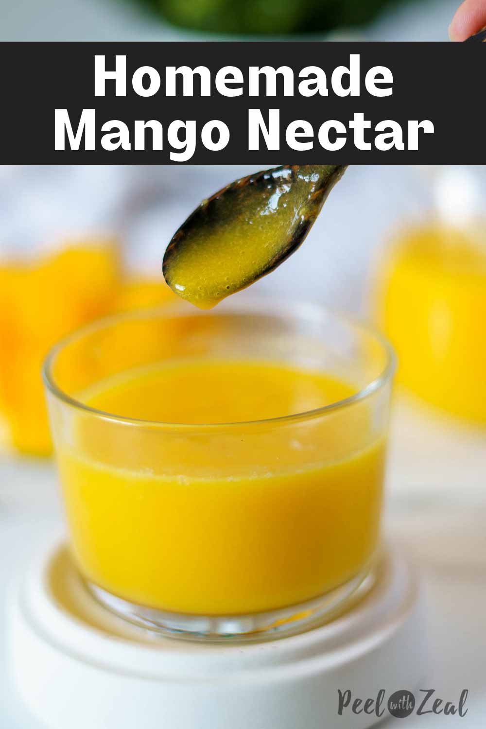 Mango Nectar - Peel with Zeal
