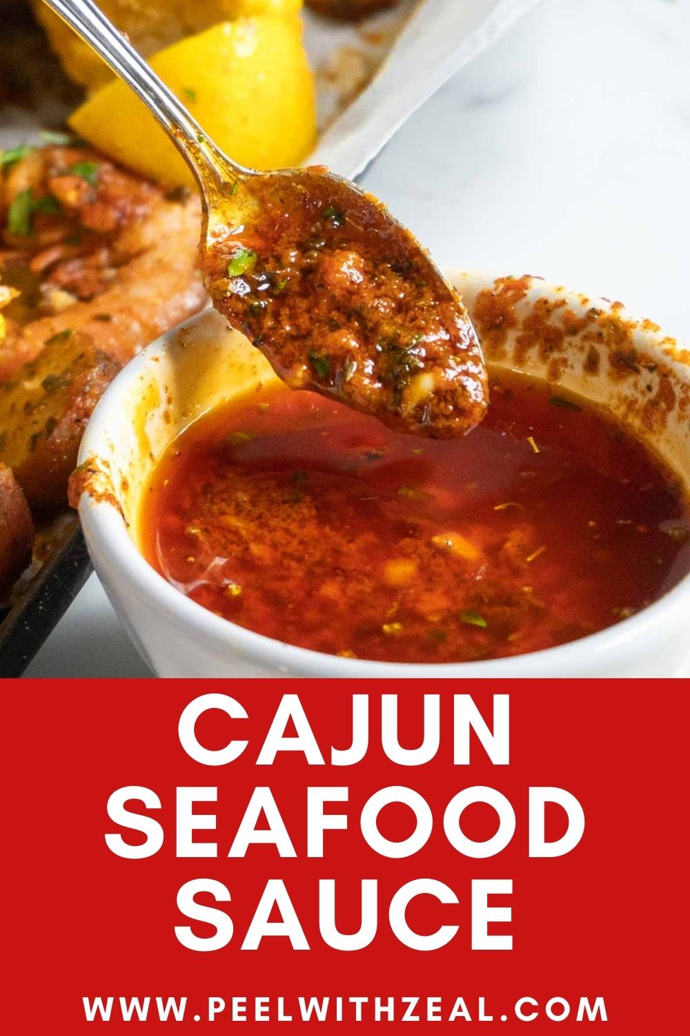Cajun Garlic Butter Sauce - Peel with Zeal