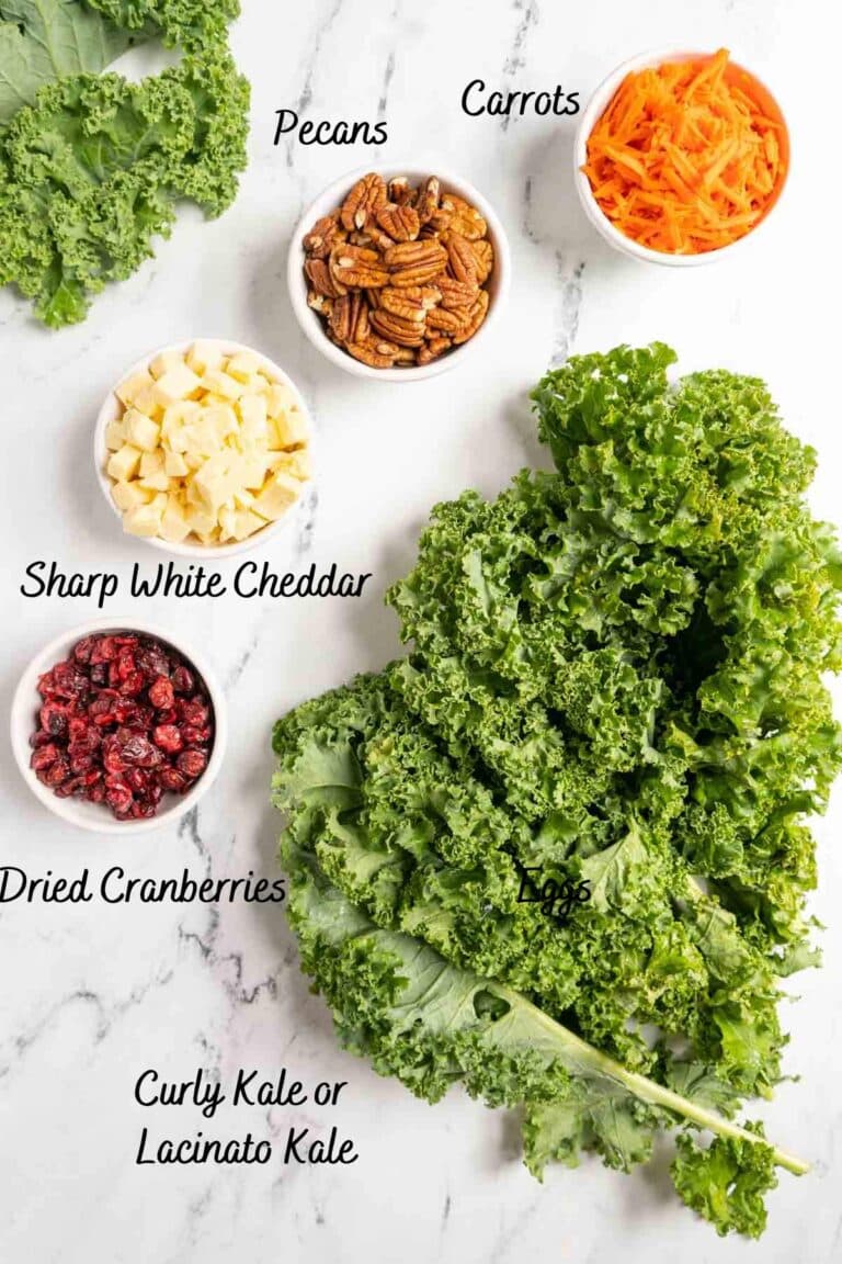 The BEST Kale Salad with Cranberries - Peel with Zeal