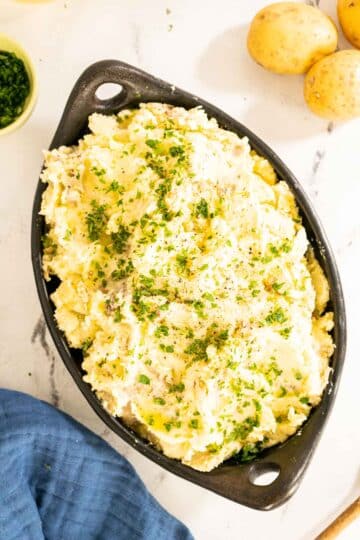 Boursin Mashed Potatoes - Peel with Zeal