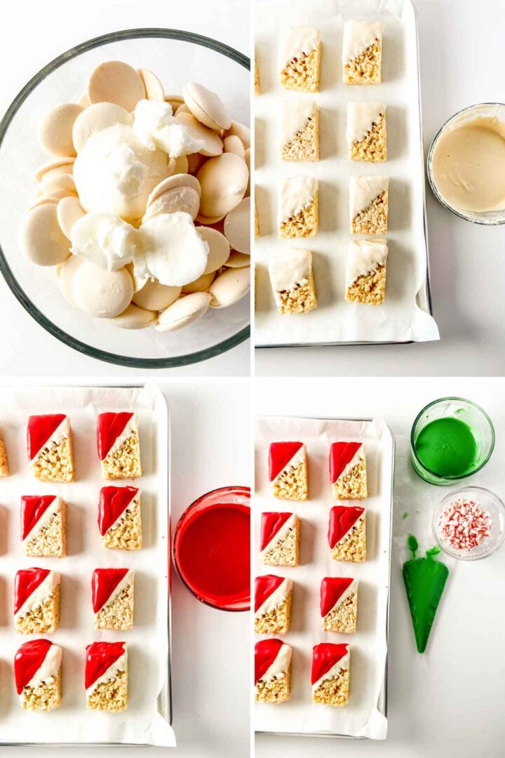 Easy Christmas Rice Krispies Treats - Peel with Zeal