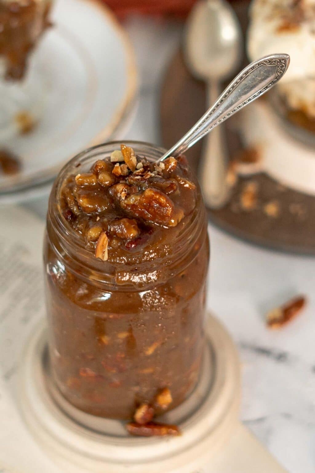 Pecan Pie Filling and Sauce - Peel with Zeal