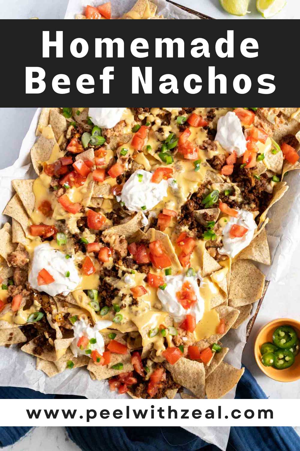 Copycat Beef Nachos Supreme - Peel with Zeal