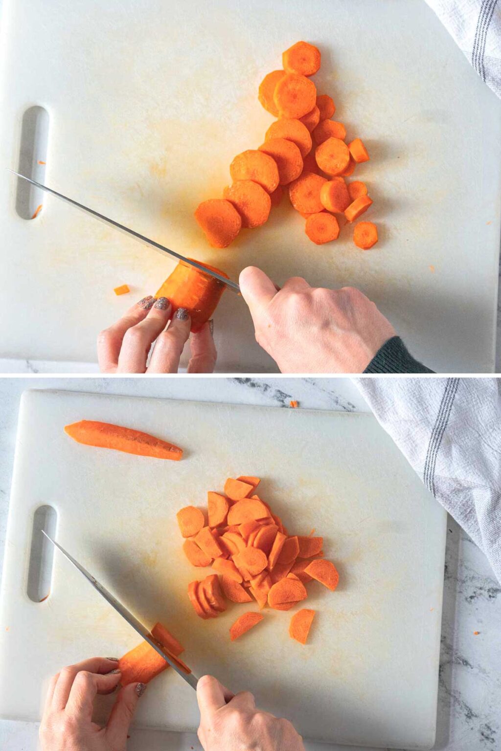 How to Cut Carrots for Salads and More (5 Ways!) - Peel with Zeal