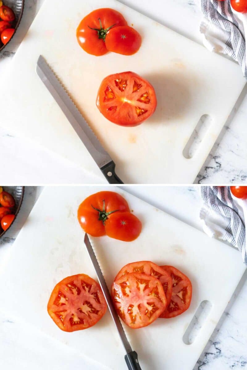 How to Cut Tomatoes for Salad - Peel with Zeal
