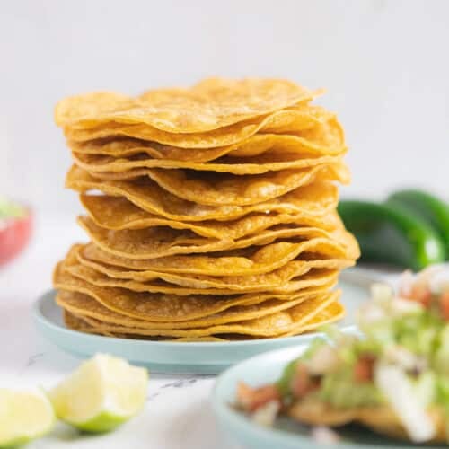 How to Make Tostada Shells - Peel with Zeal