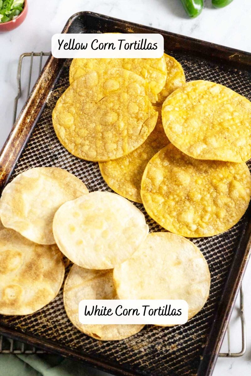 How to Make Tostada Shells - Peel with Zeal
