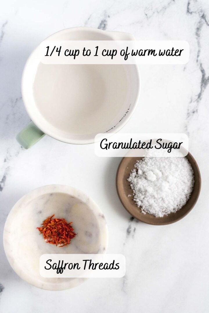 Saffron Water - Peel with Zeal