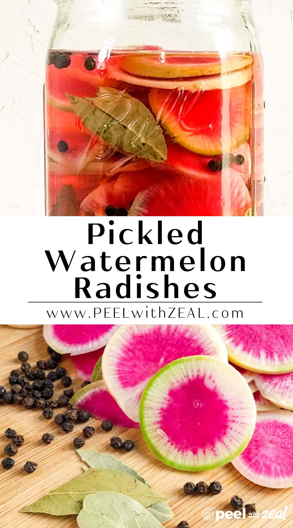 Pickled Watermelon Radishes (Quick Pickle Recipe)