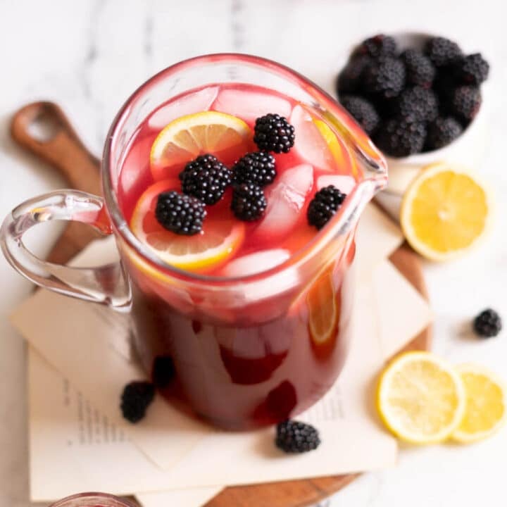 Delicious Blackberry Lemonade Recipe - Peel with Zeal