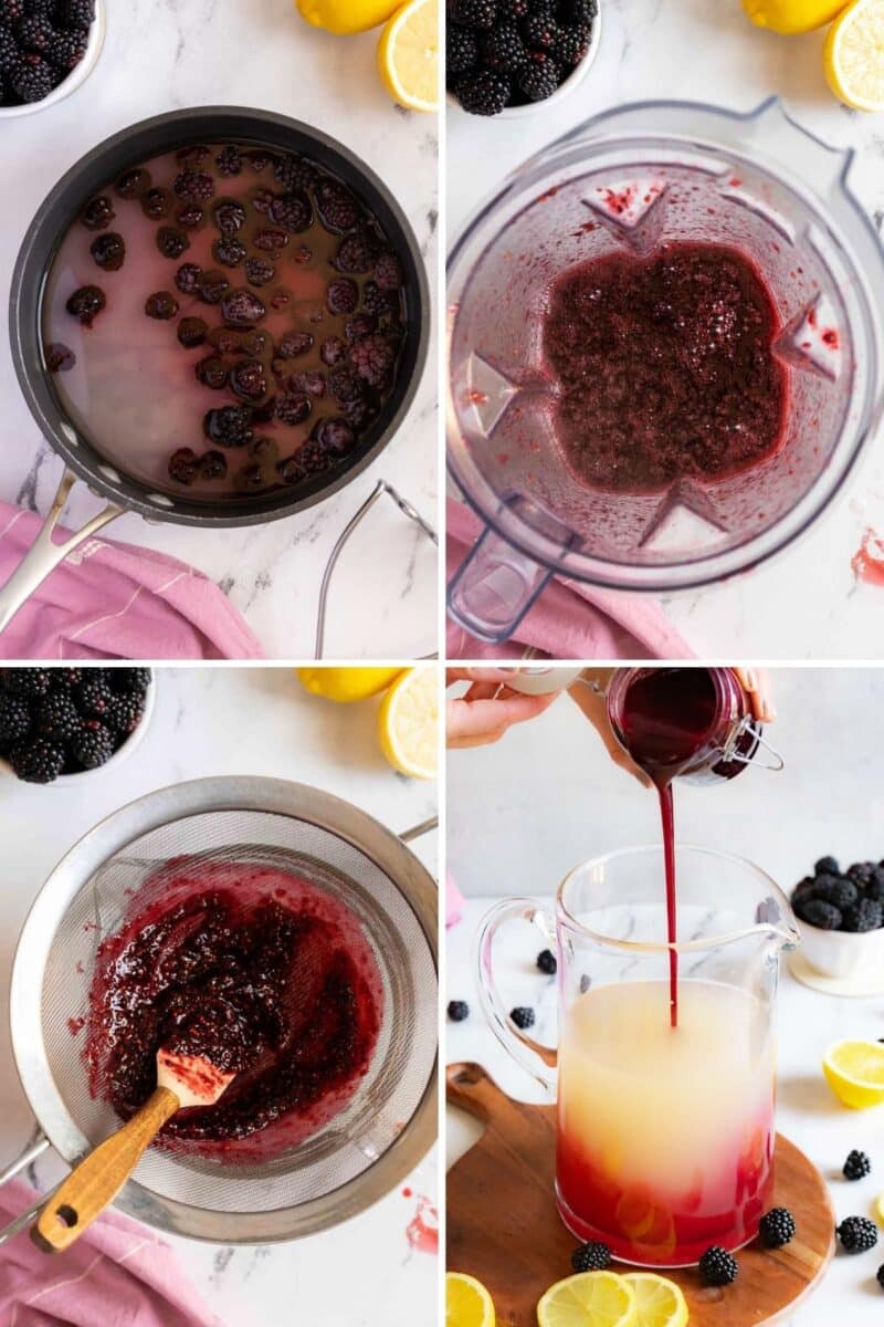 Delicious Blackberry Lemonade Recipe - Peel with Zeal