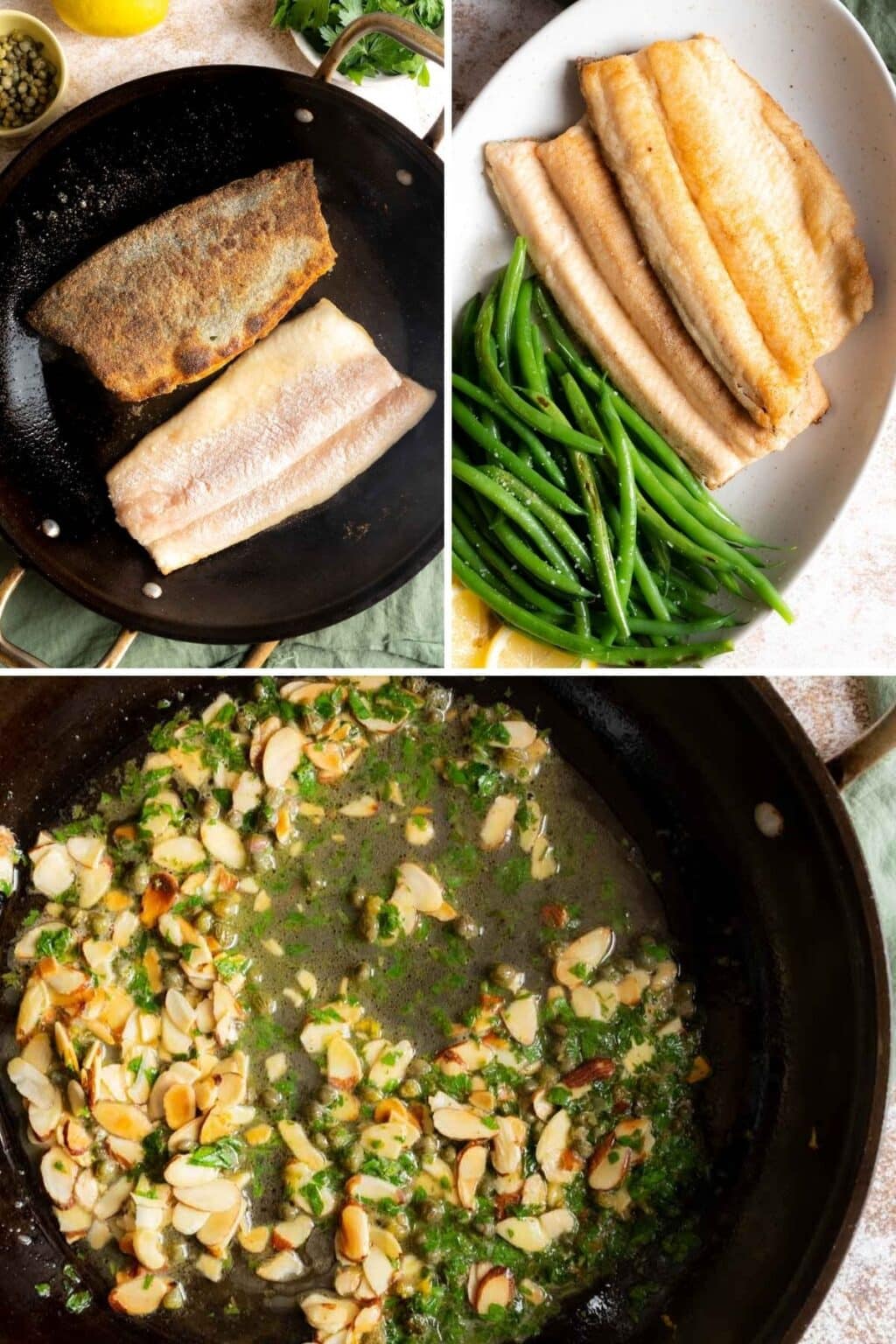 Easy Trout Almondine (Amandine)- Peel with Zeal