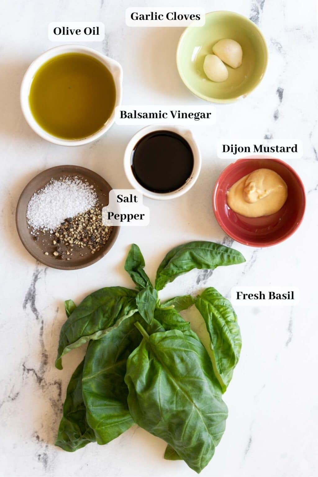 Fresh Fresh Basil Balsamic Vinaigrette Dressing Recipe