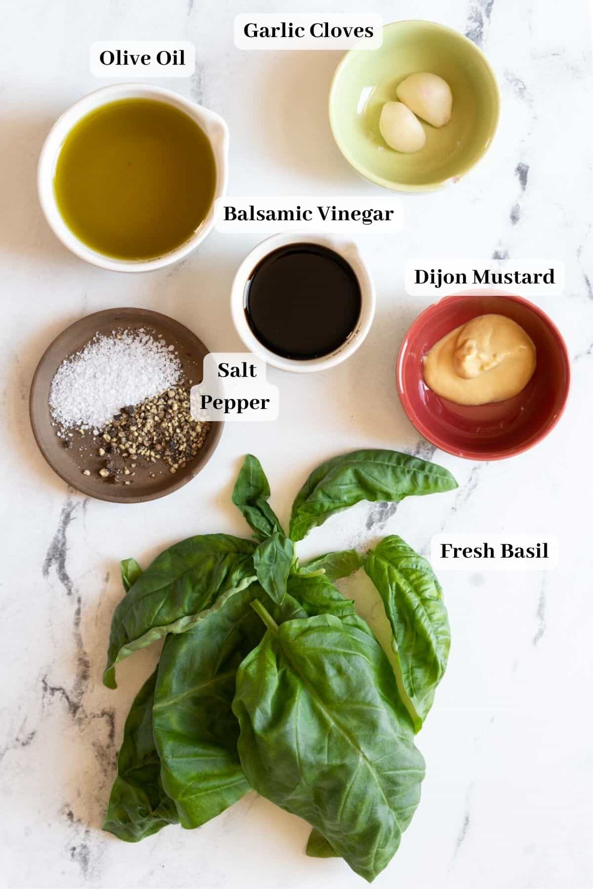 Fresh Basil Balsamic Vinaigrette Dressing Recipe