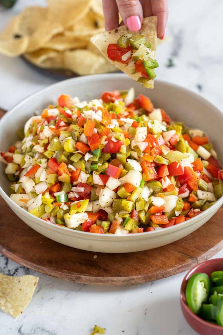 Pickle de Gallo (Pickle Salsa) - Peel with Zeal