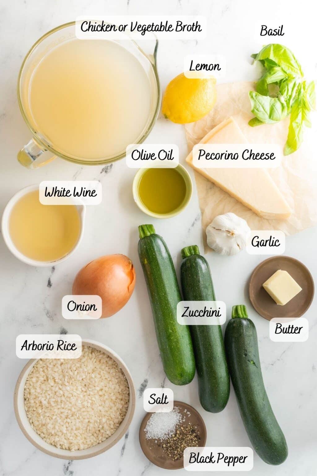 Creamy Zucchini Risotto Recipe- Peel with Zeal