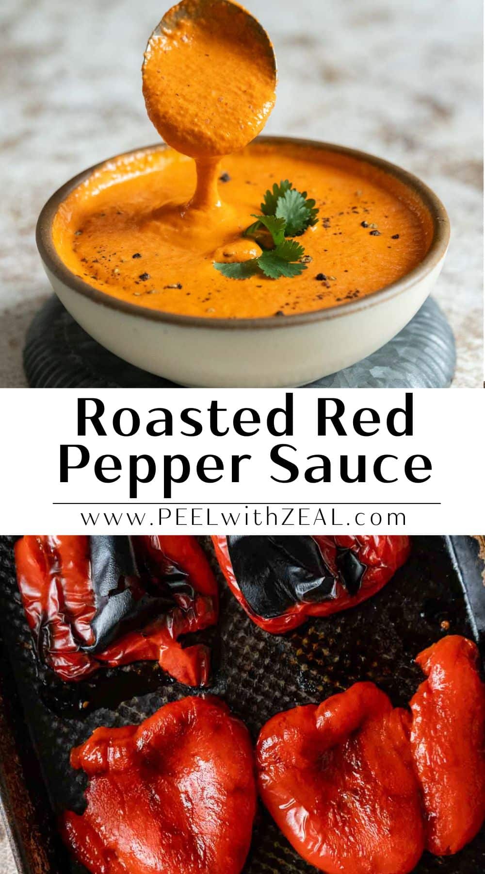 Smoky Red Pepper Crema - Peel with Zeal