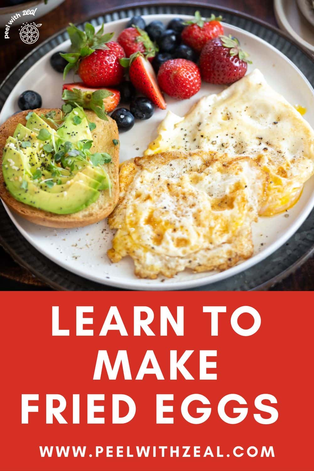 Perfect Over Hard Eggs the Easy Way! - Peel with Zeal