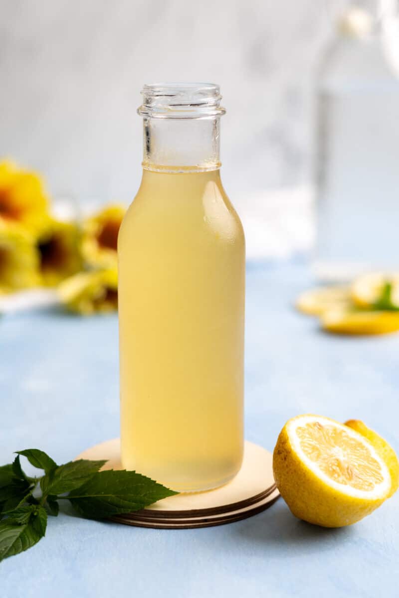 Homemade Lemon Simple Syrup Recipe - Peel with Zeal