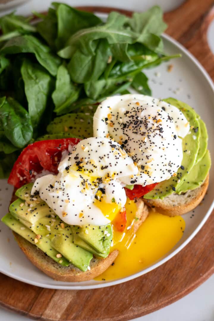 Easy Microwave Poached Egg Recipe - Peel with Zeal