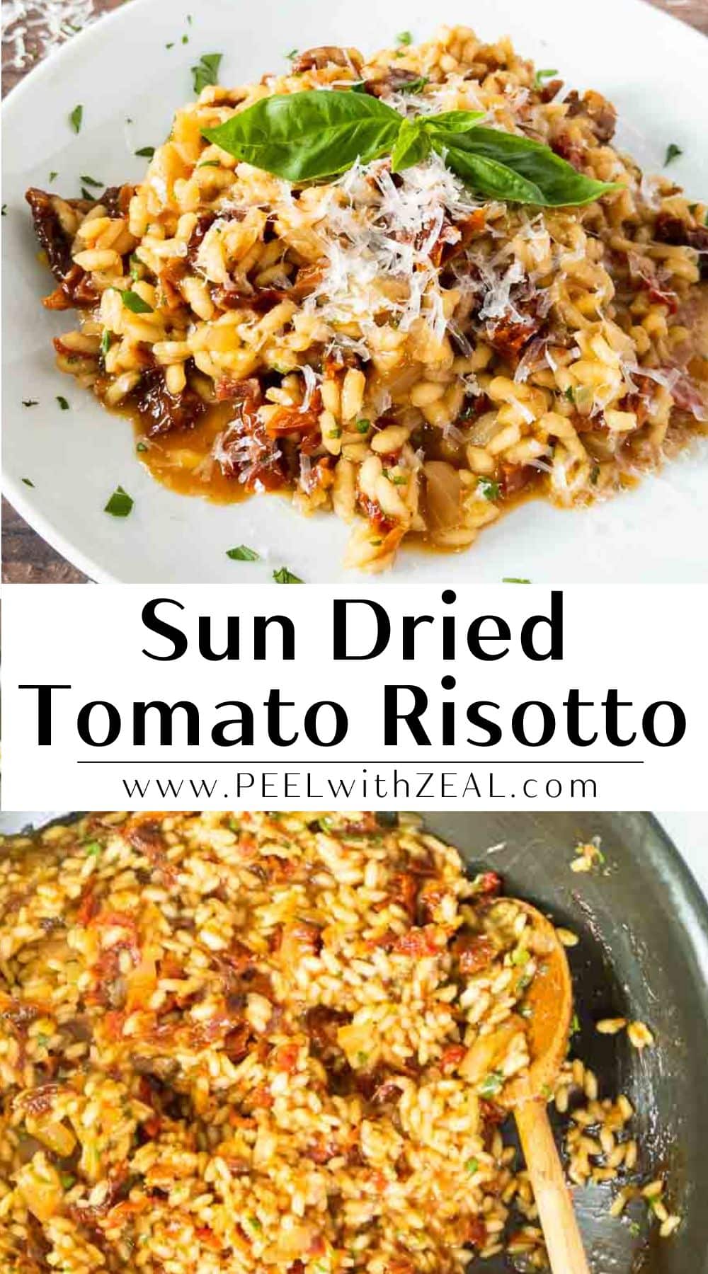 Quick and Easy Sun-Dried Tomato Risotto - Peel with Zeal