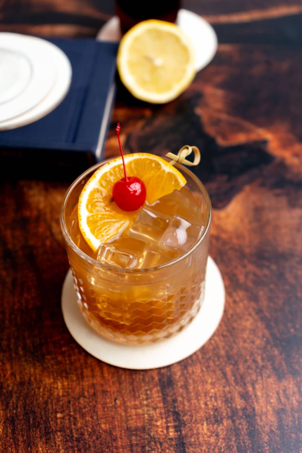 Spiced Rum Sour Cocktail Recipe - Peel with Zeal