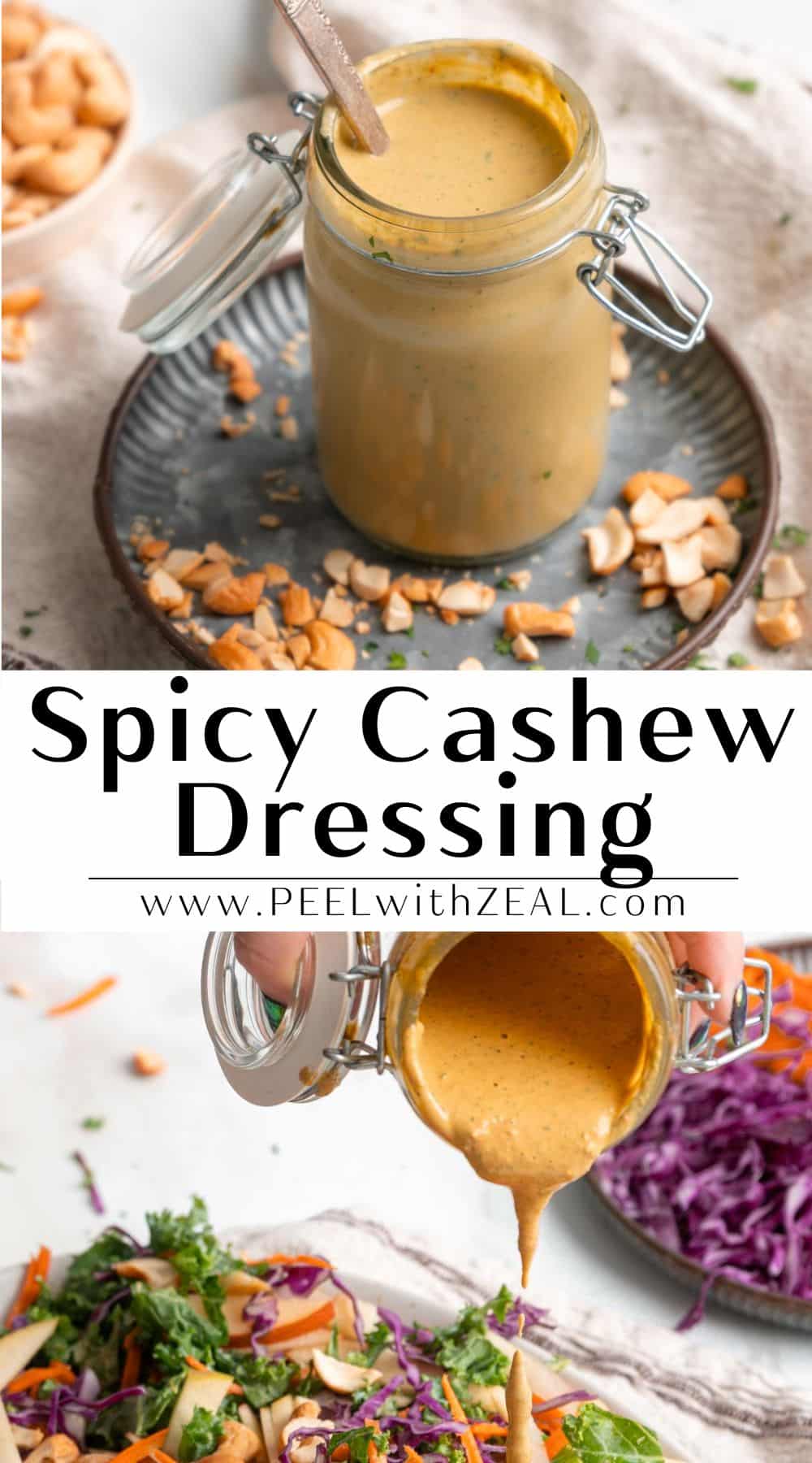 Spicy Cashew Dressing (Better than Trader Joe's!)