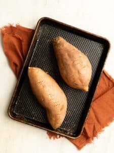 Sweet Potato Fluff with Marshmallow Meringue