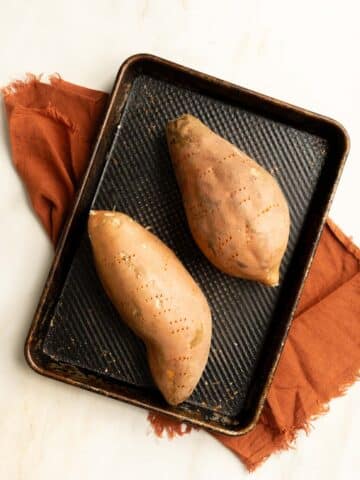 Sweet Potato Fluff with Marshmallow Meringue