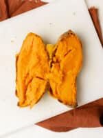 Sweet Potato Fluff with Marshmallow Meringue