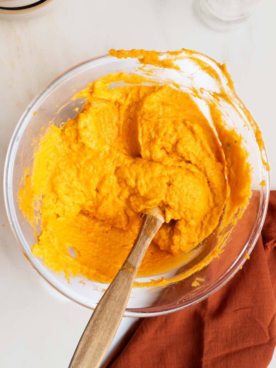 Sweet Potato Fluff with Marshmallow Meringue