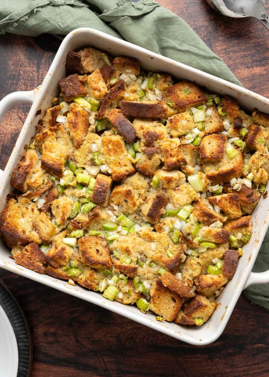 Easy Gluten-Free Stuffing Recipe- 5 Minute Prep
