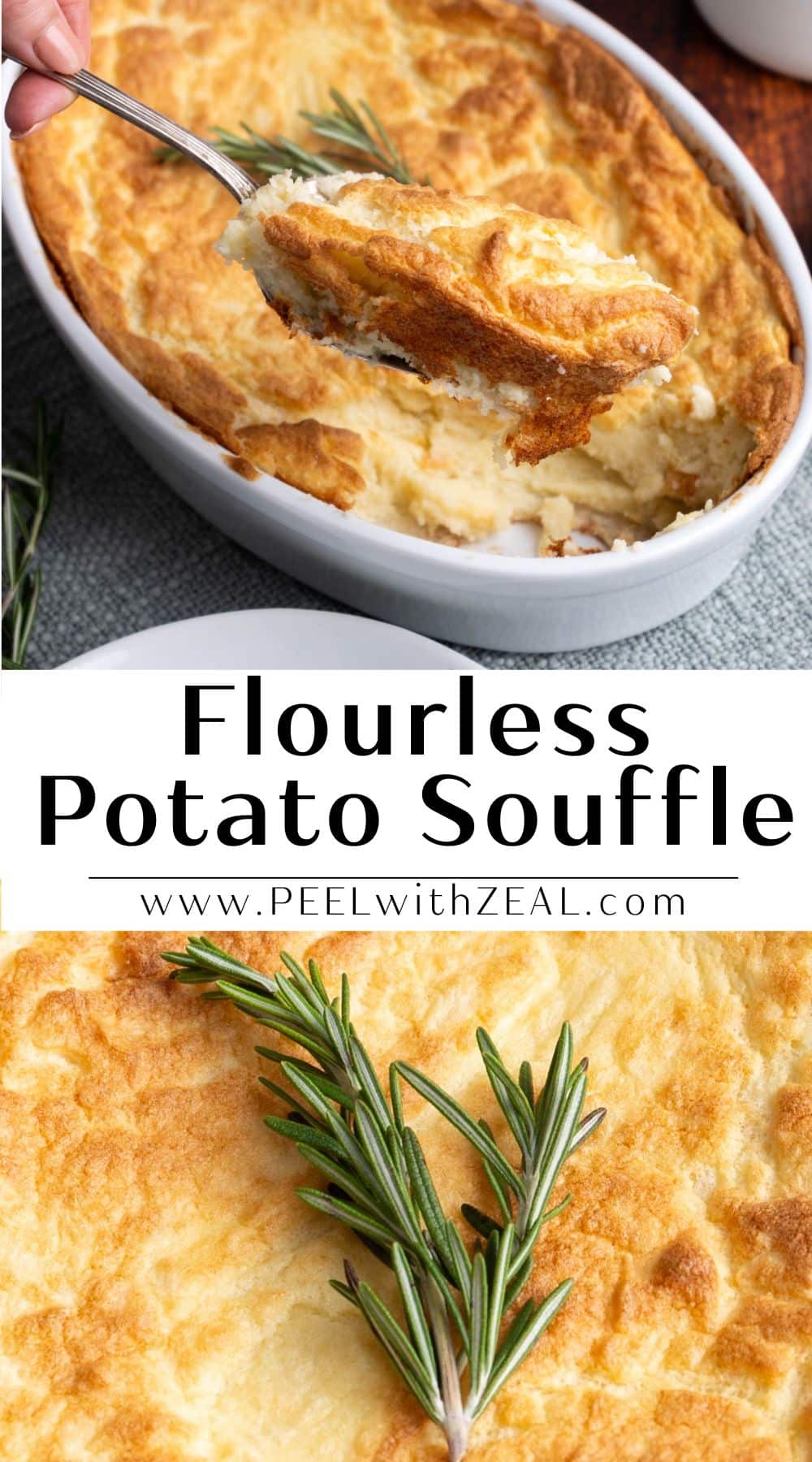 Potato Souffle (Fluffy Baked Mashed Potatoes) - Peel with Zeal