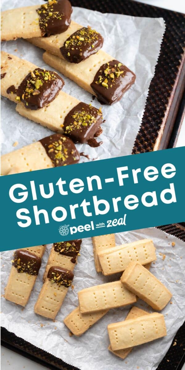 Gluten-Free Shortbread Cookies (Easy Recipe) - Peel with Zeal