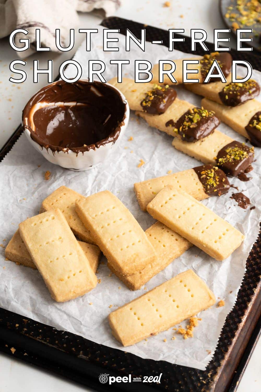 Gluten-Free Shortbread Cookies (Easy Recipe) - Peel with Zeal