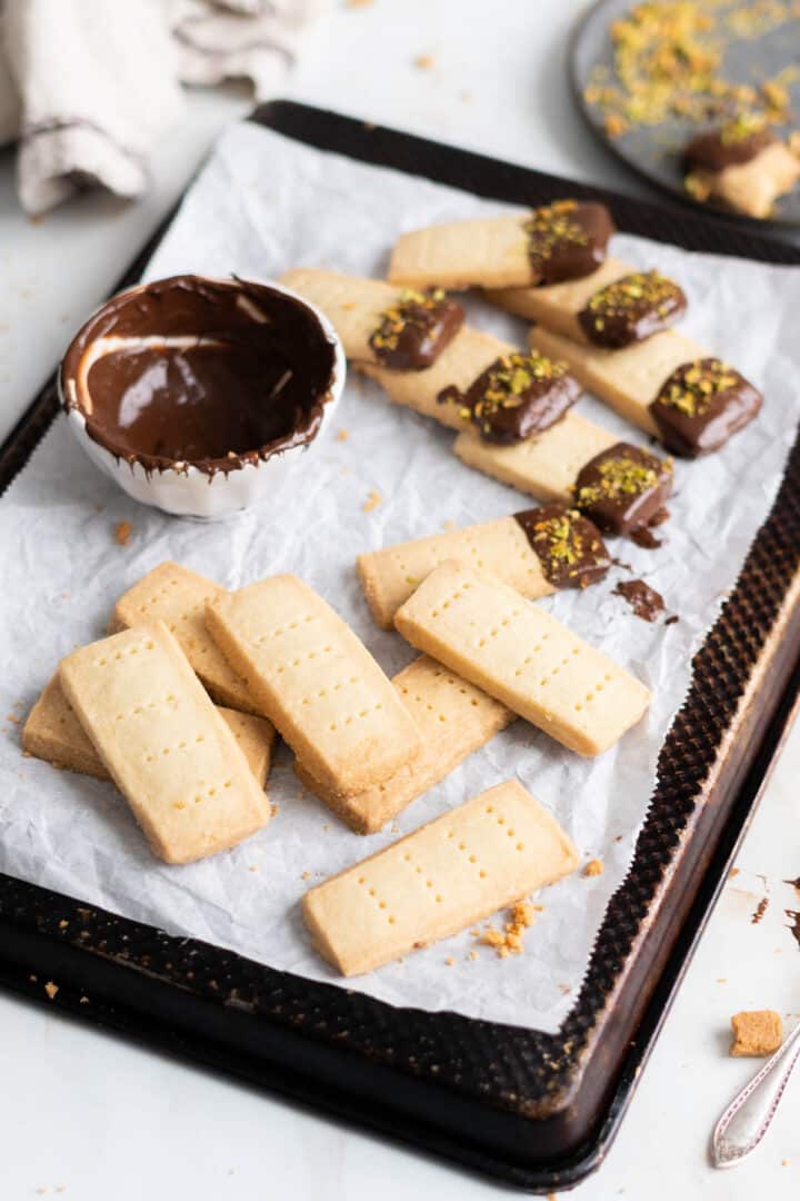 Gluten-Free Shortbread Cookies (Easy Recipe) - Peel with Zeal