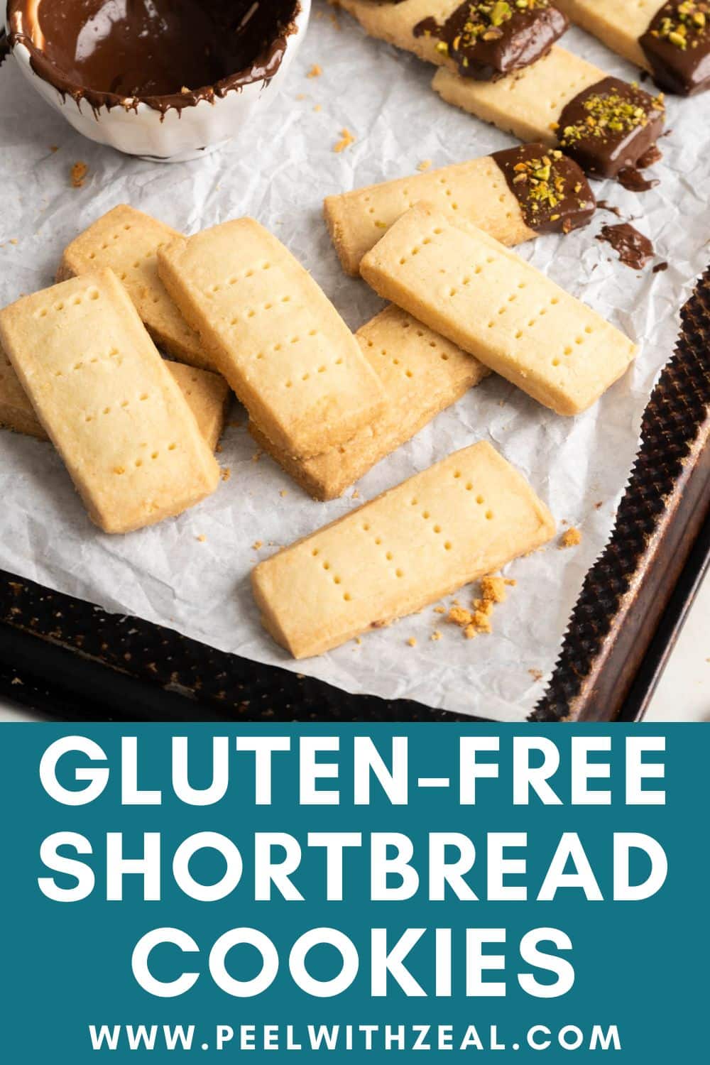 Gluten-Free Shortbread Cookies (Easy Recipe) - Peel with Zeal